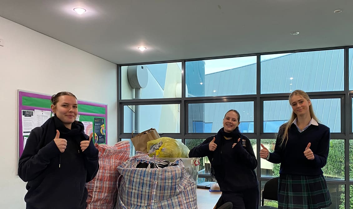 Year 11 Students' Winter Clothes Drive: A Hands-On Lesson in Community ...
