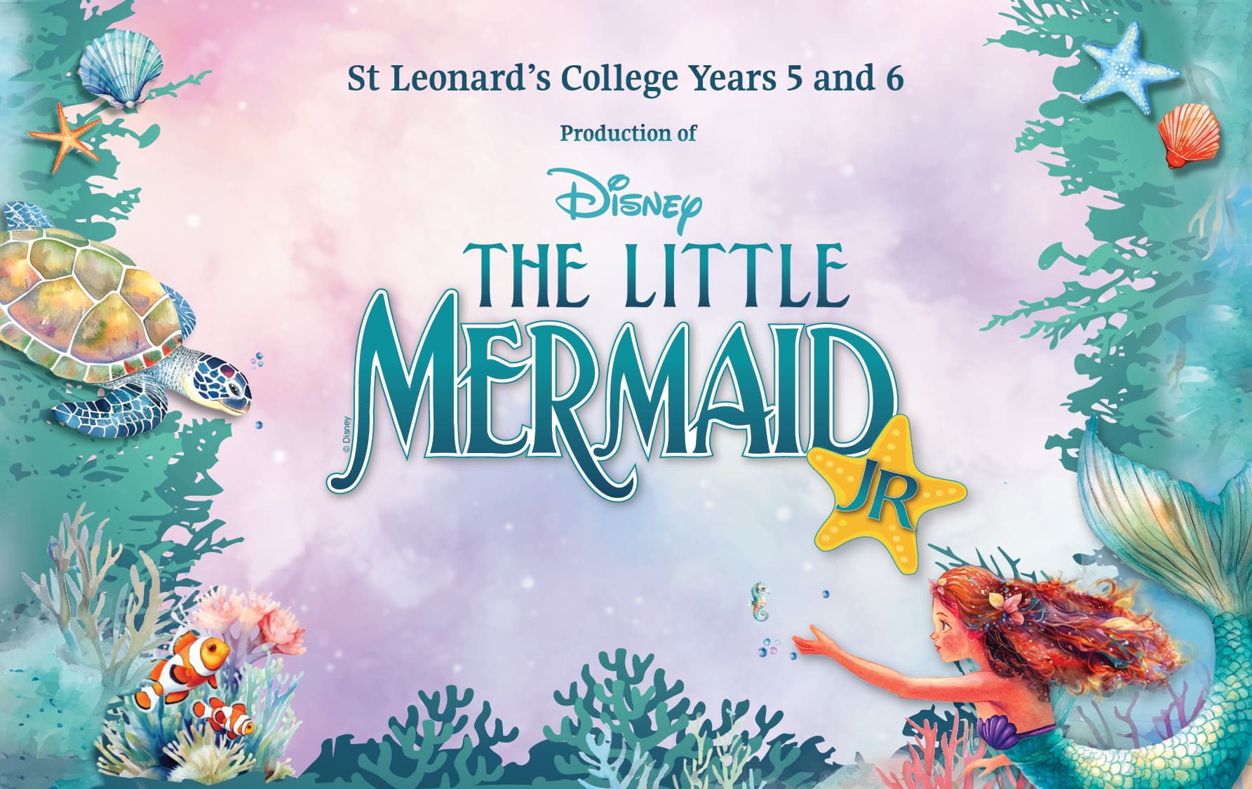 Years 5 and 6 2025 Musical – The Little Mermaid JR - St Leonard's ...